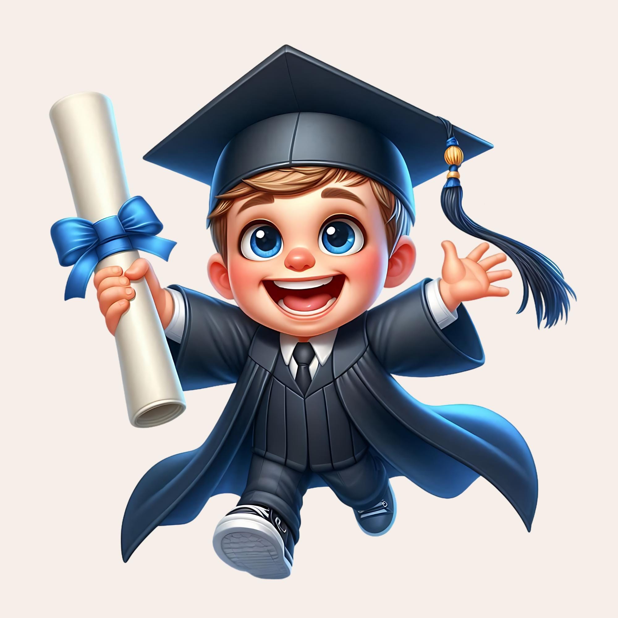 21 Graduation Boys and Girls Clipart, Preschool Graduation Clipart ...
