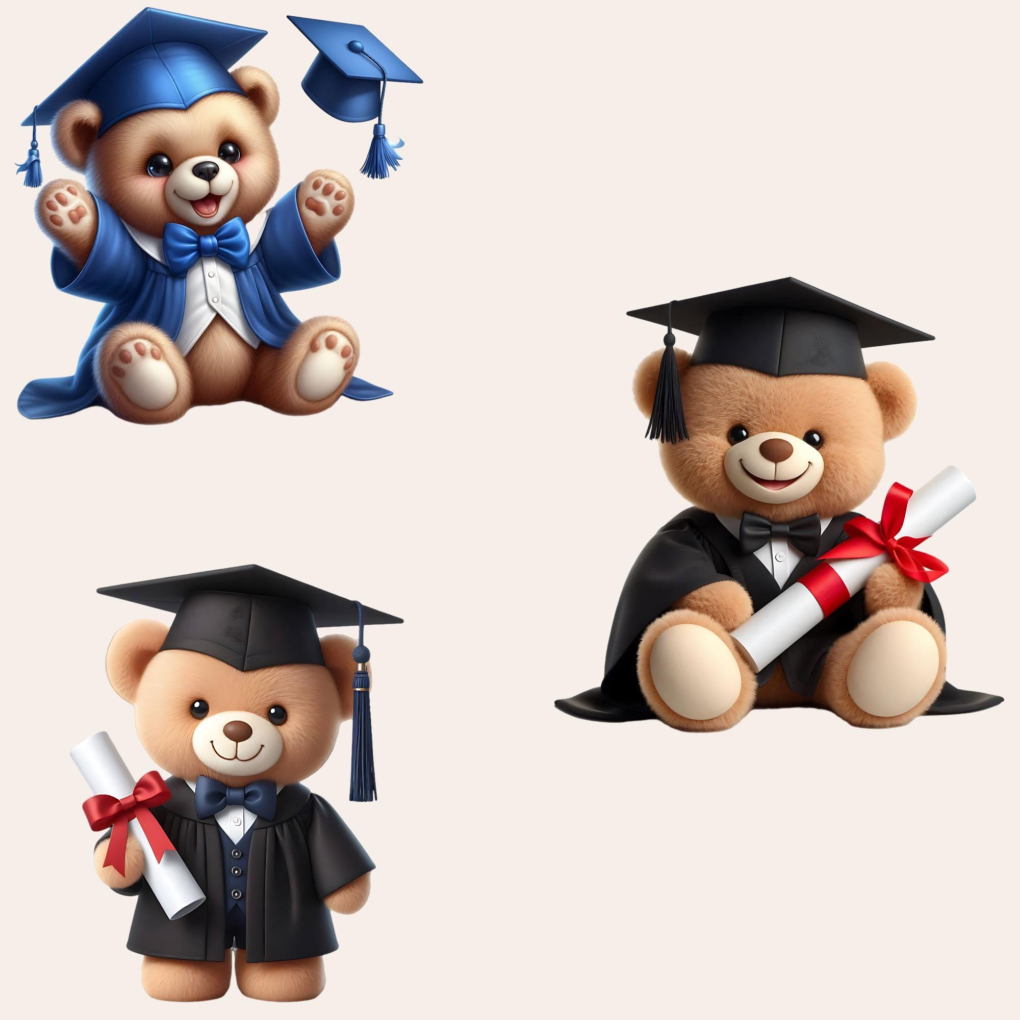 20 Graduation Teddy Bear Clipart, Preschool Graduation Clipart ...
