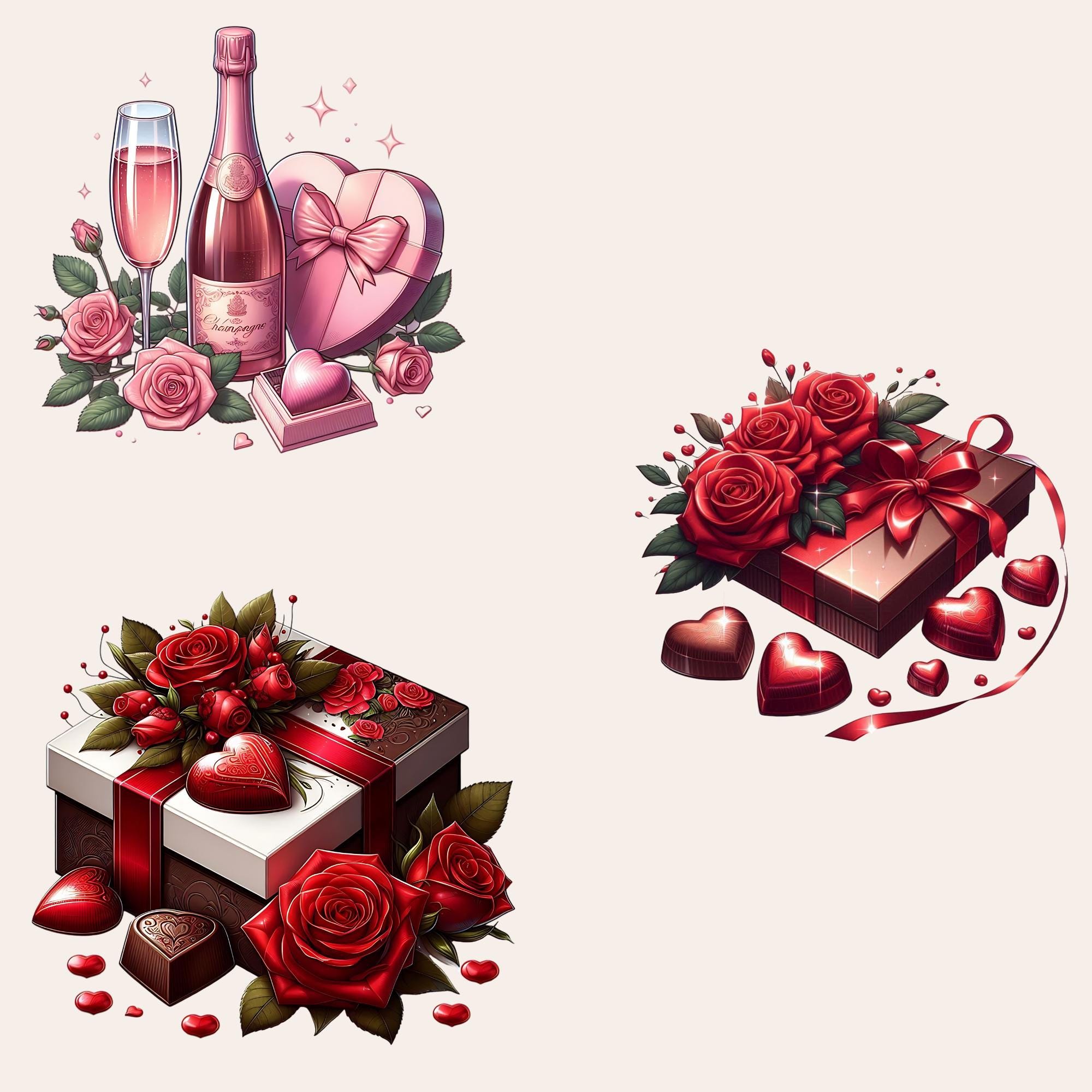 18 Valentines Chocolates Clipart, Valentines Candy Heart Clipart ...