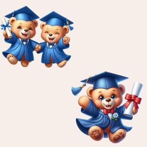 20 Graduation Teddy Bear Clipart, Preschool Graduation Clipart ...