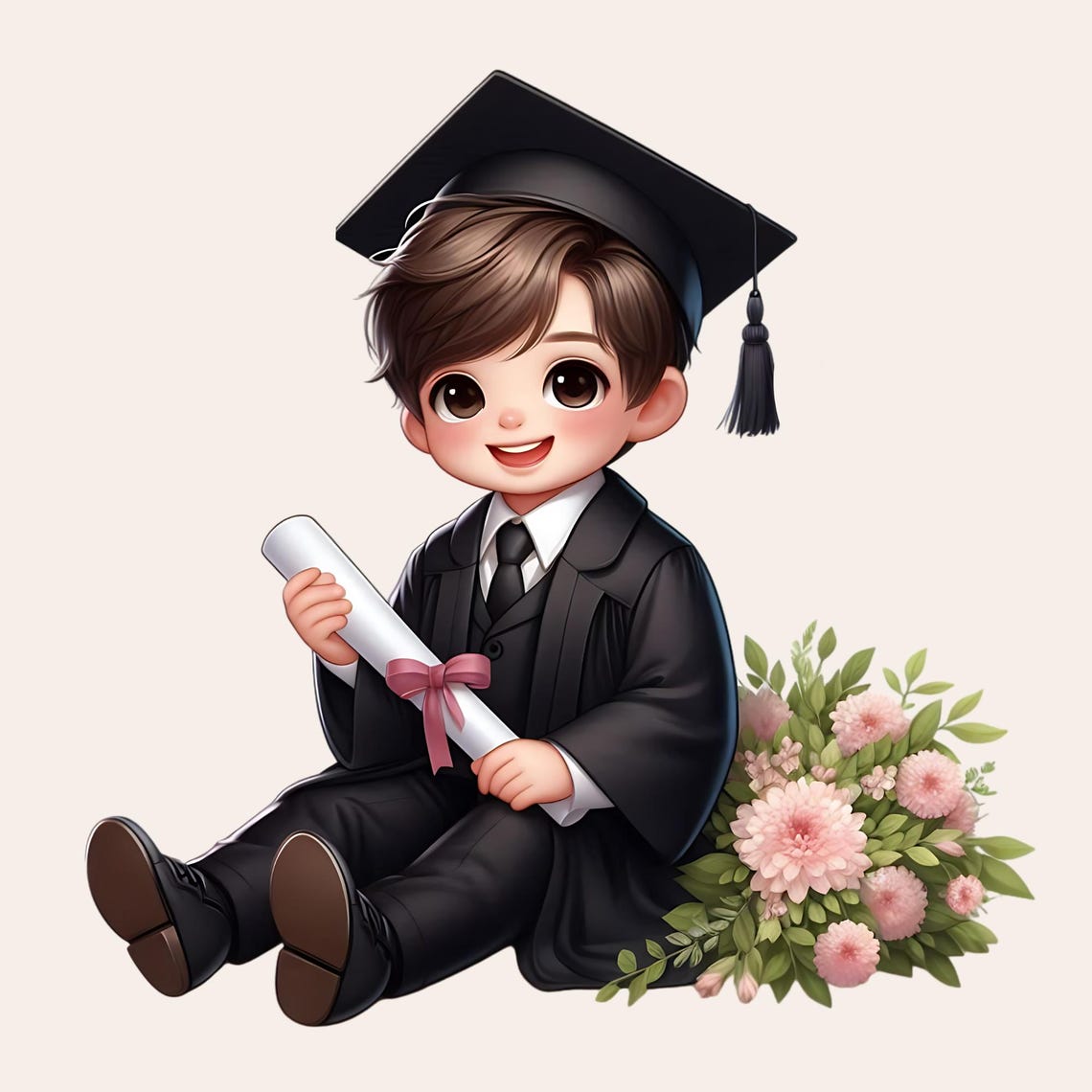 21 Graduation Boys and Girls Clipart, Preschool Graduation Clipart ...