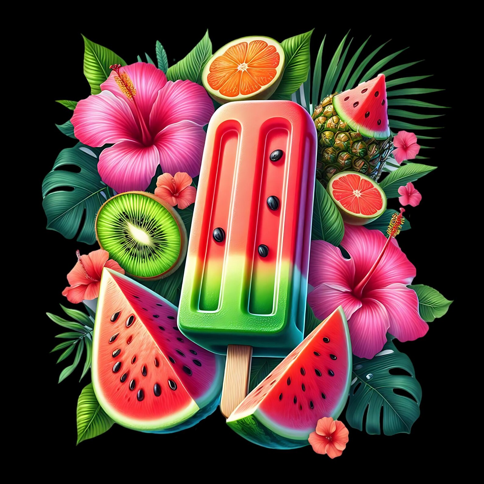 19 Summer Popsicle Clipart, Cute Summer Popsicle PNG, Summer Ice Cream ...