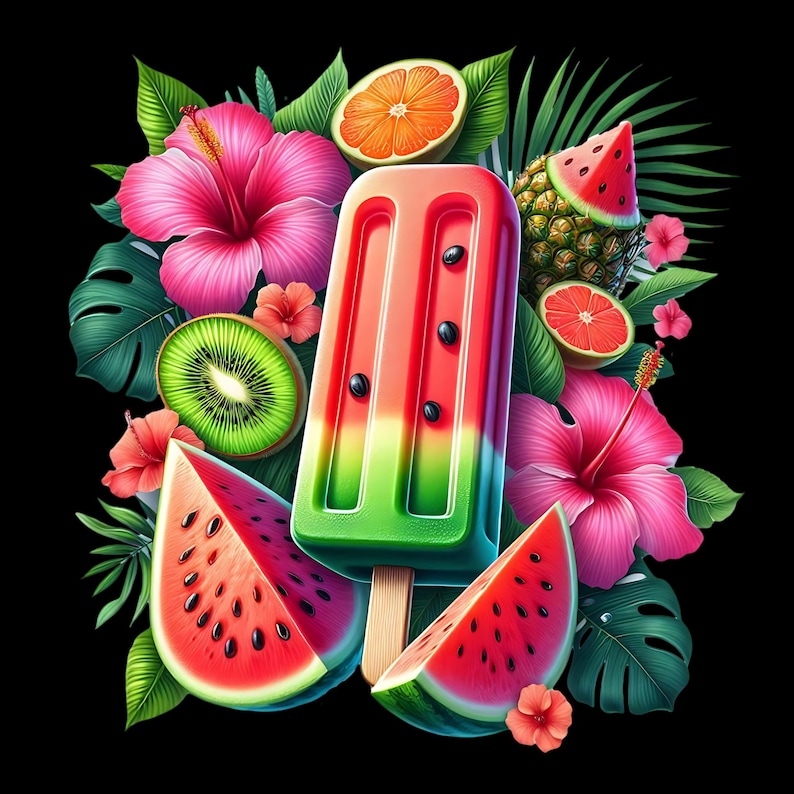 19 Summer Popsicle Clipart, Cute Summer Popsicle PNG, Summer Ice Cream ...