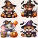 22 Halloween Animals Clipart, Cute Halloween Animals PNG, Halloween ...