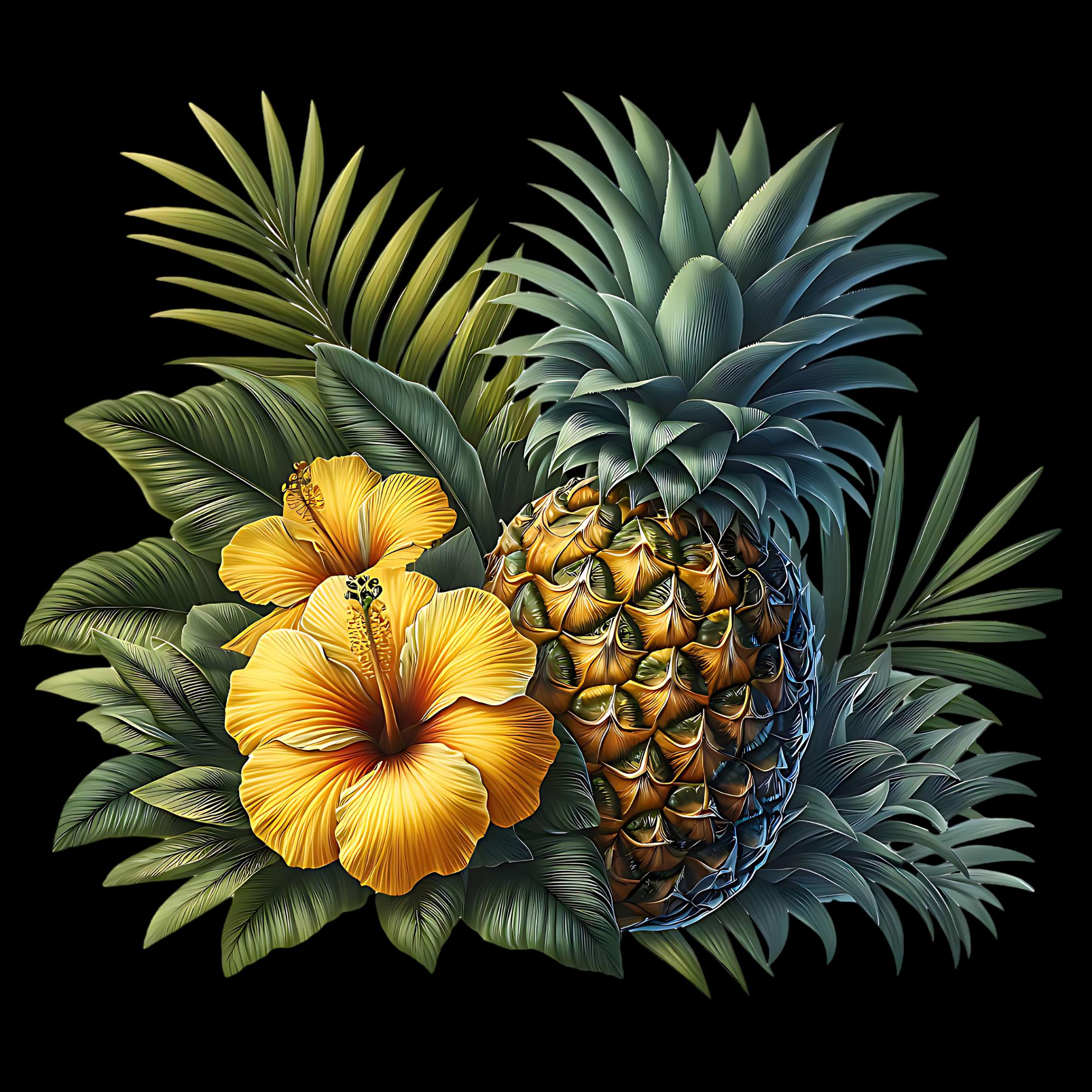 12 Pineapple Clipart, Summer Fruits Clipart, Tropical Pineapple Clipart ...