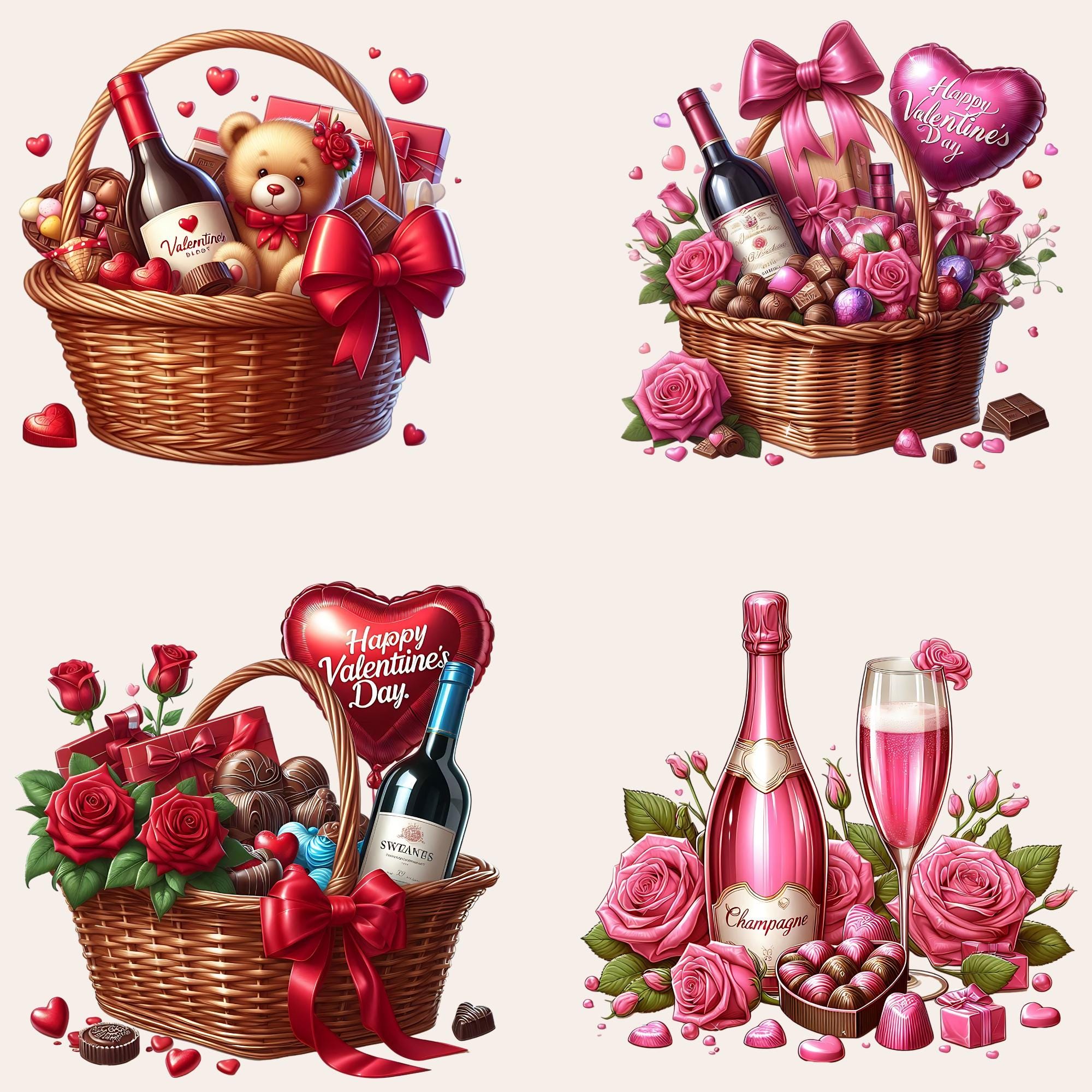 23 Sweet Valentine's Day Clipart, Valentines Candy Clipart, Valentine's ...