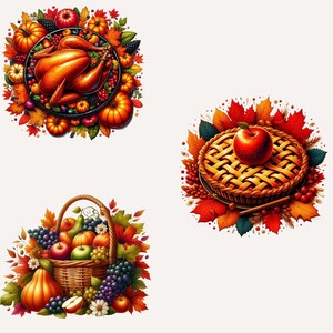 19 Thanksgiving Day Clipart, Thanksgiving Table PNG, Fall Thanksgiving ...