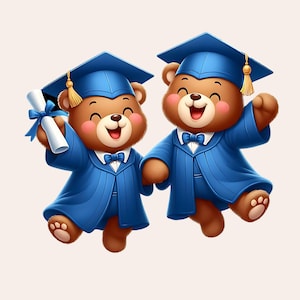 20 Graduation Teddy Bear Clipart, Preschool Graduation Clipart ...