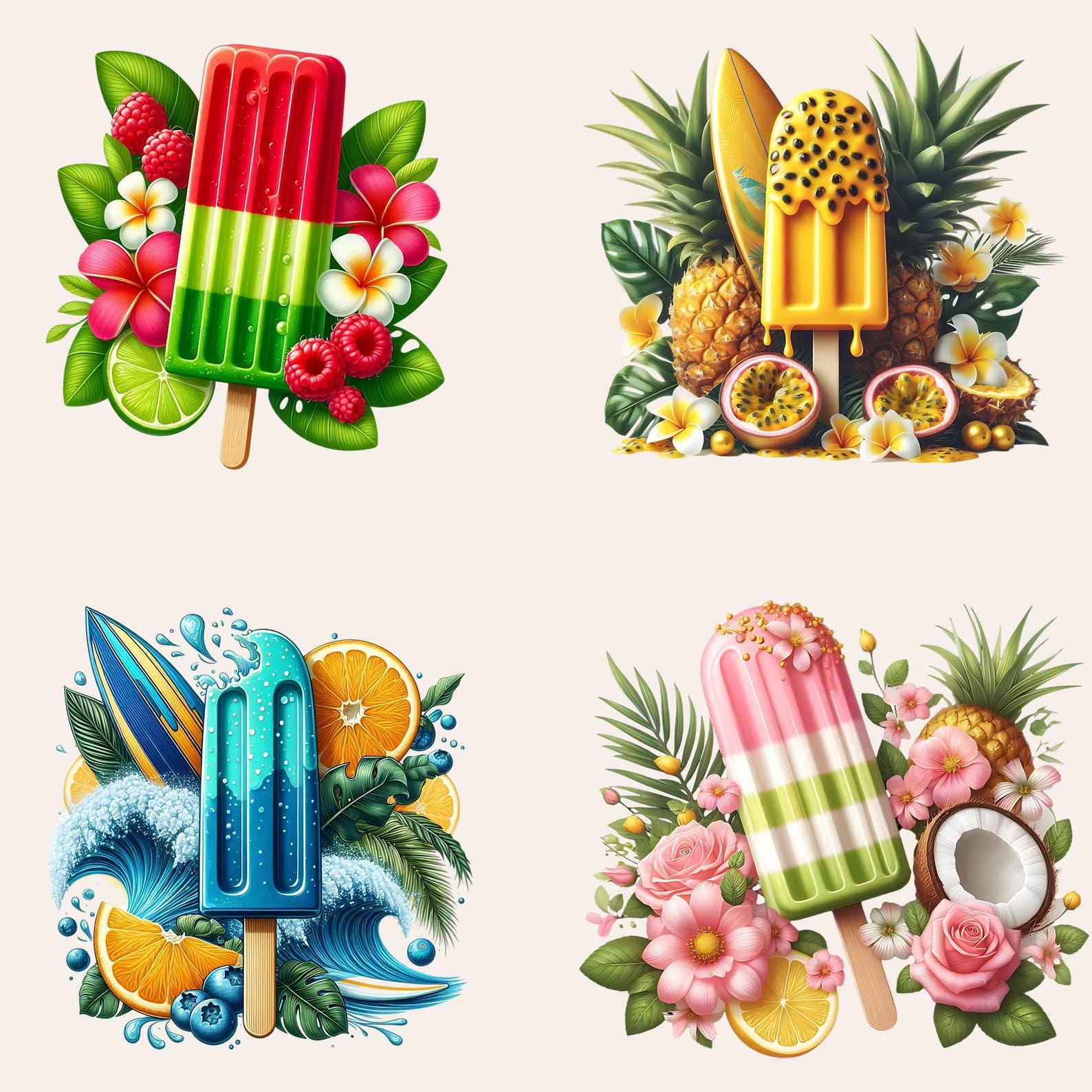 19 Summer Popsicle Clipart, Cute Summer Popsicle PNG, Summer Ice Cream ...