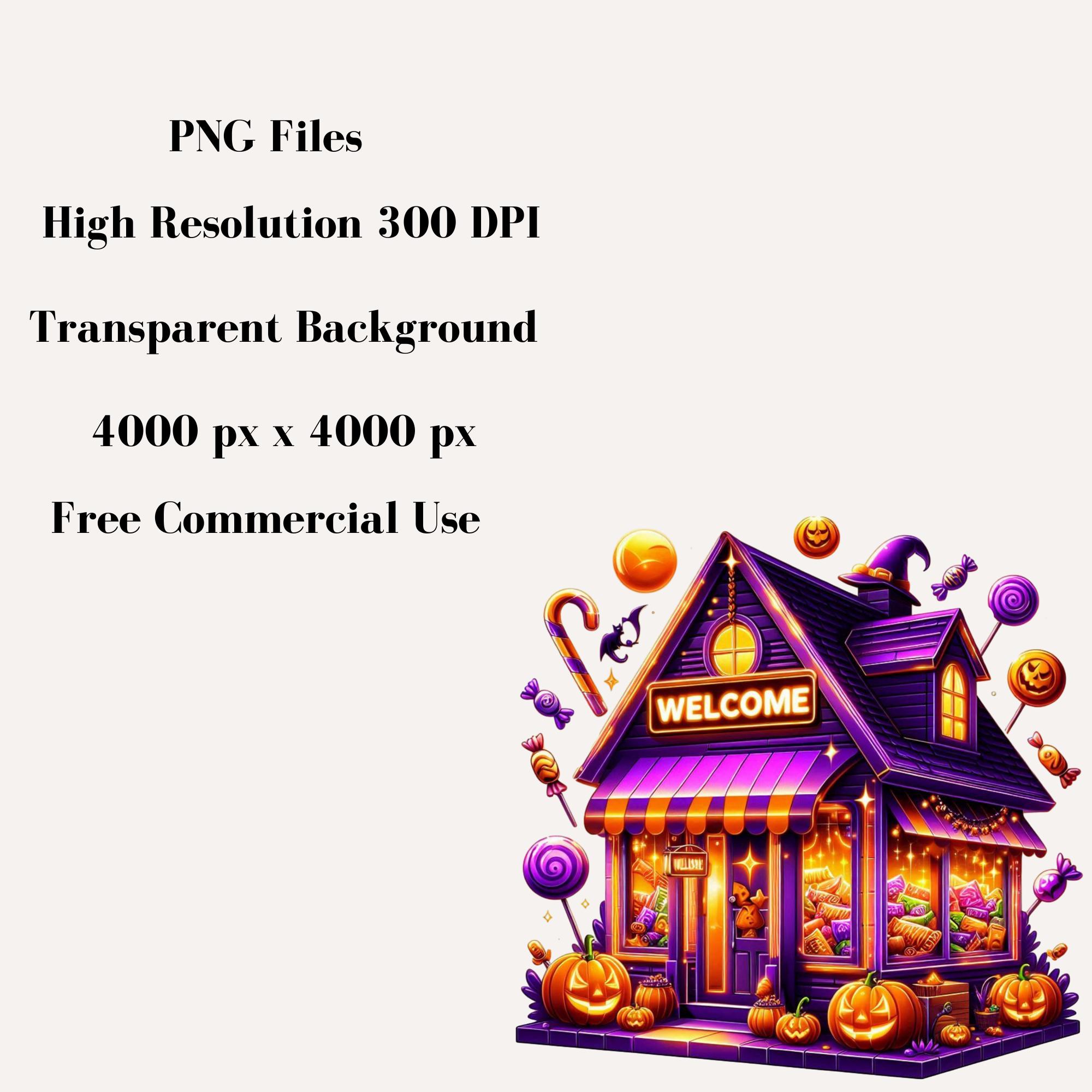 17 Halloween Candy Shop Clipart, Halloween Candy Store PNG, Halloween ...