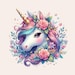 12 Unicorn Head Clipart Bundle, Rainbow Unicorn Clipart, Cute Unicorn ...