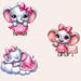14 Pink Baby Elephant Clipart, Baby Elephant PNG, Elephant Girl Clipart ...
