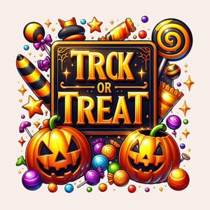 25 Halloween Candy Shop Clipart, Halloween Candy PNG, Halloween Treats ...