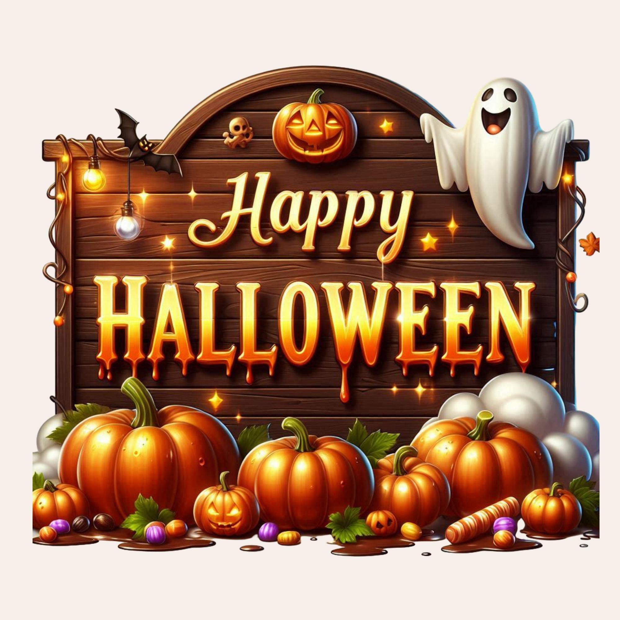 23 Halloween Candy Clipart Bundle, Halloween Candy Shop PNG, Halloween ...