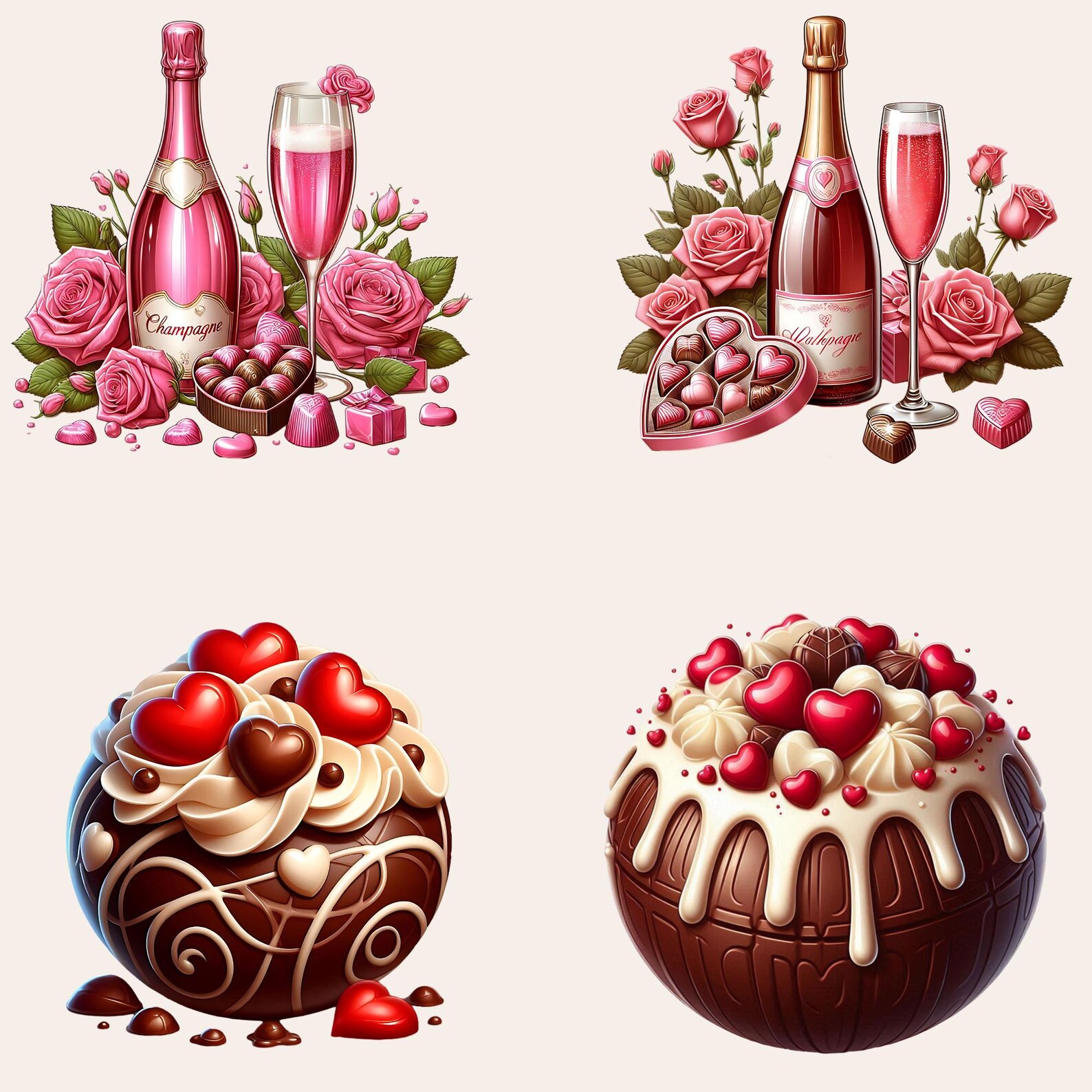 18 Valentines Chocolates Clipart, Valentines Candy Heart Clipart ...