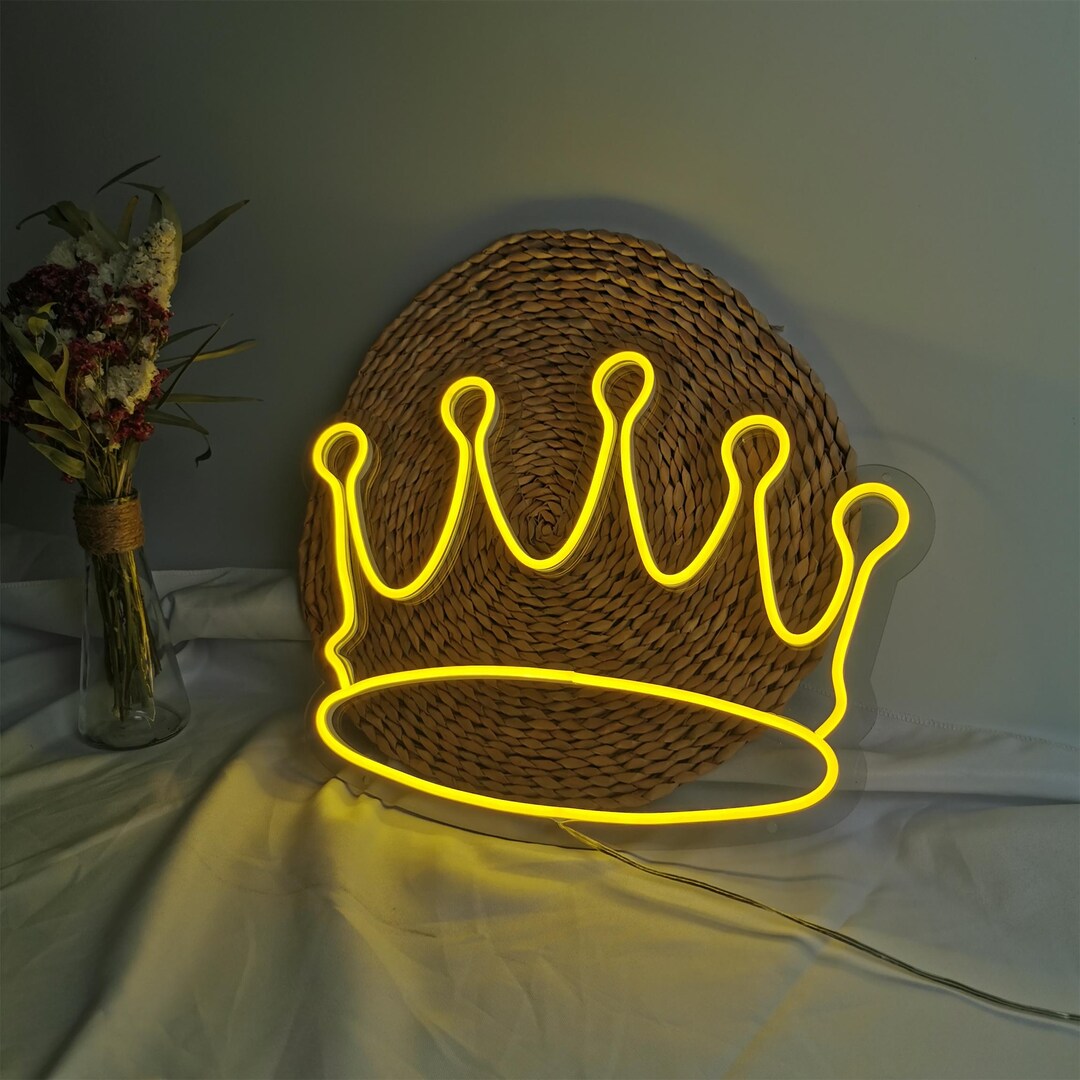 Crown Neon Sign, Wedding Custom Neon Sign ,flex Led Neon Light Sign ...