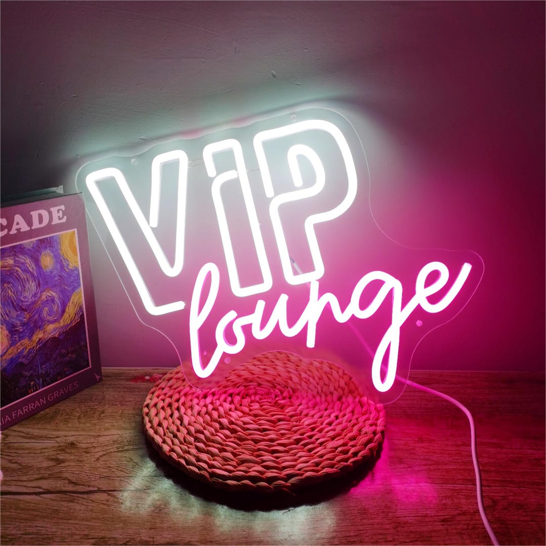 VIP Lounge Neon Sign,vip Room Neon Sign,club Neon Sign,bar Neon Sign ...