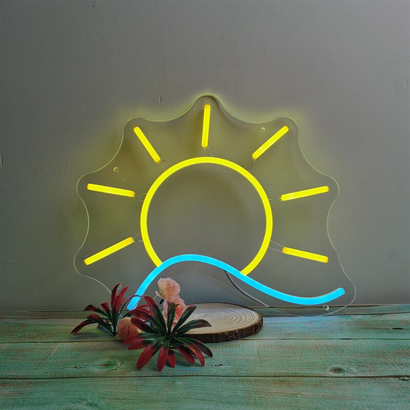 Sunset Neon Sign - Etsy