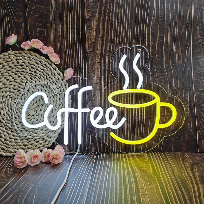 Coffee Bar Neon Signs - Etsy