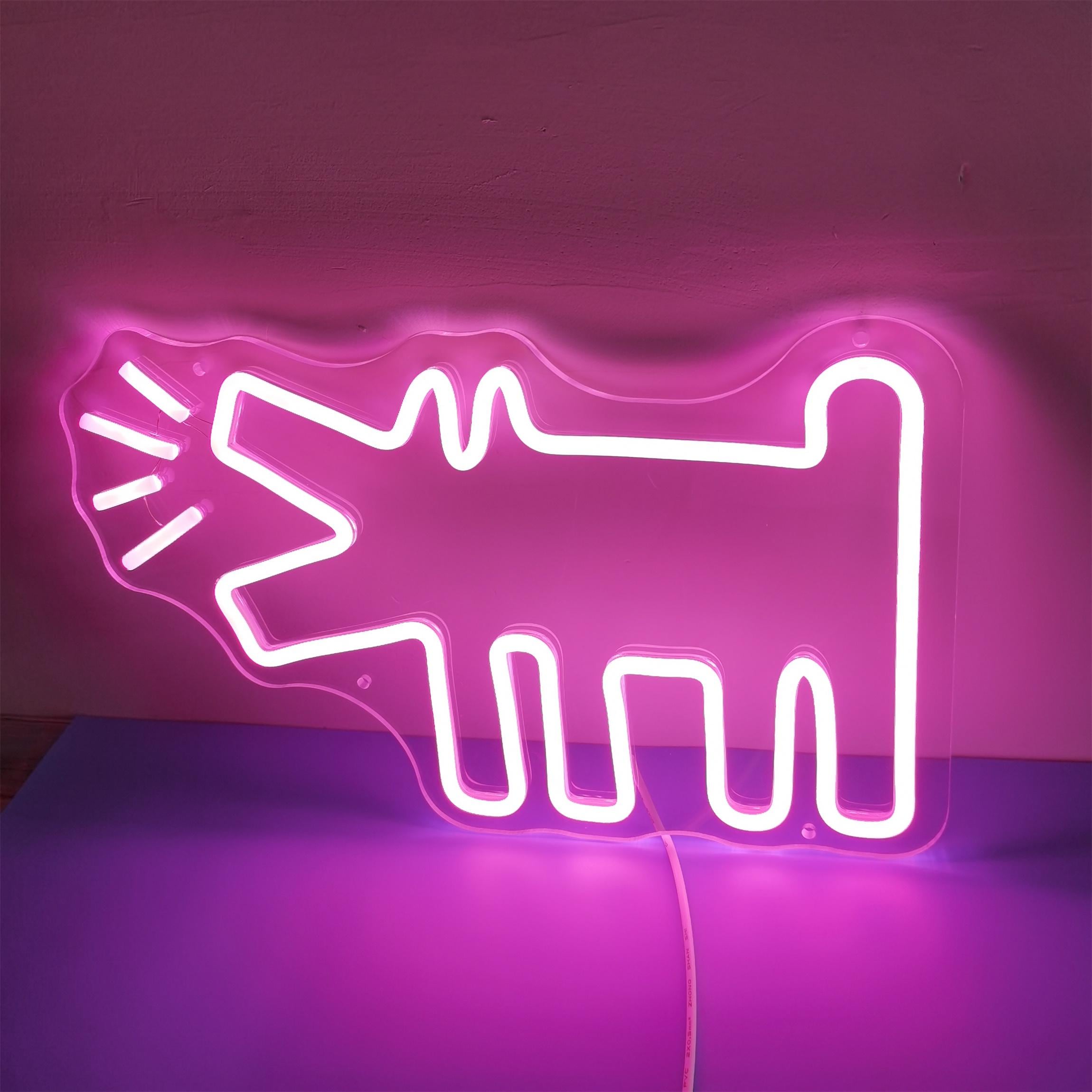 Dog Neon Sign,led Neon Sign, Pet Neon Sign, Home Wall Decor,neon Sign ...