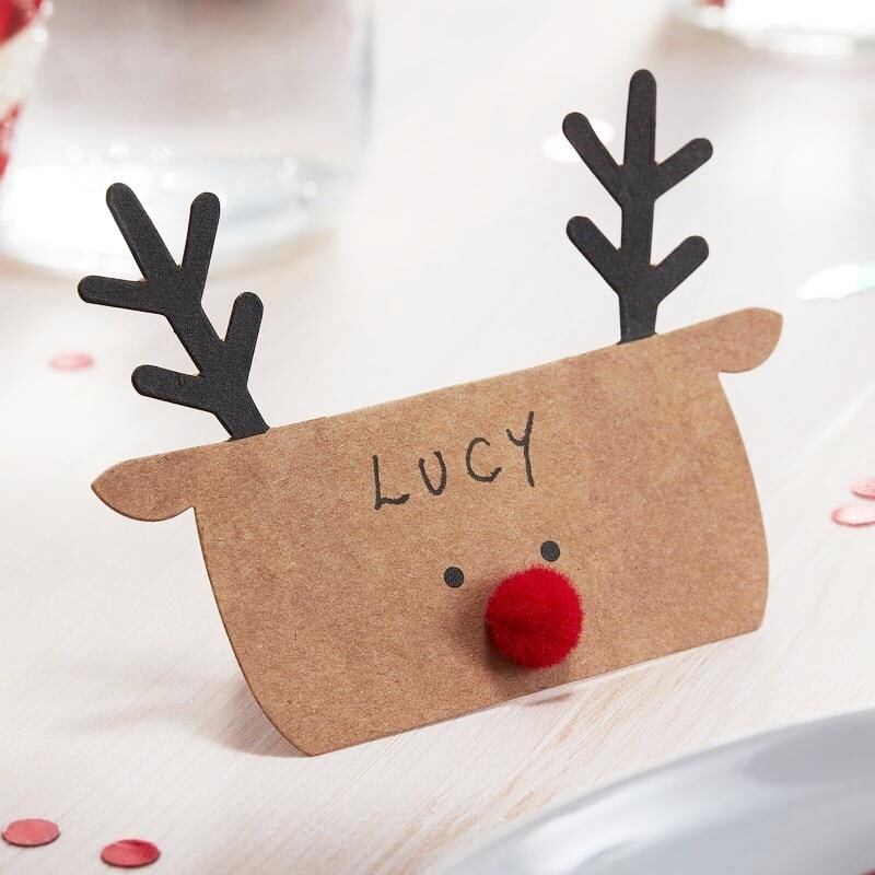 Christmas Placecards - Etsy