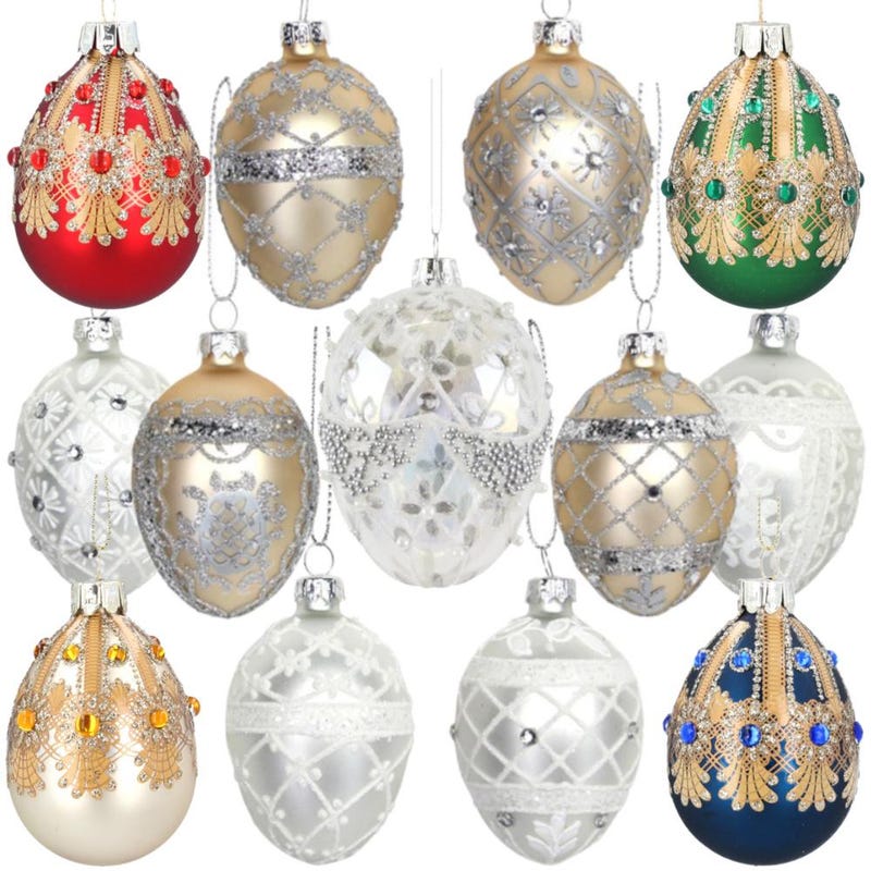 Easter Painted Egg Decorations for a Tree - Etsy