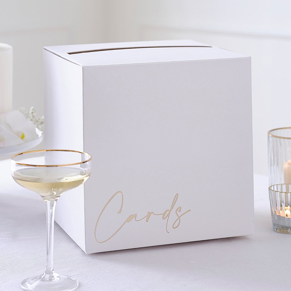 Wedding Post Box, Wedding Card Box, Wedding Wishes Box, Wedding Table ...