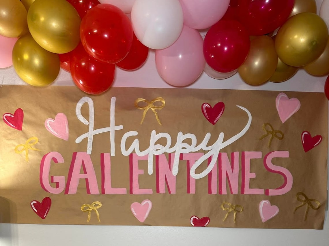 Painted Party Banner. Party Banner. Brown Paper Banner. Brown Banner ...