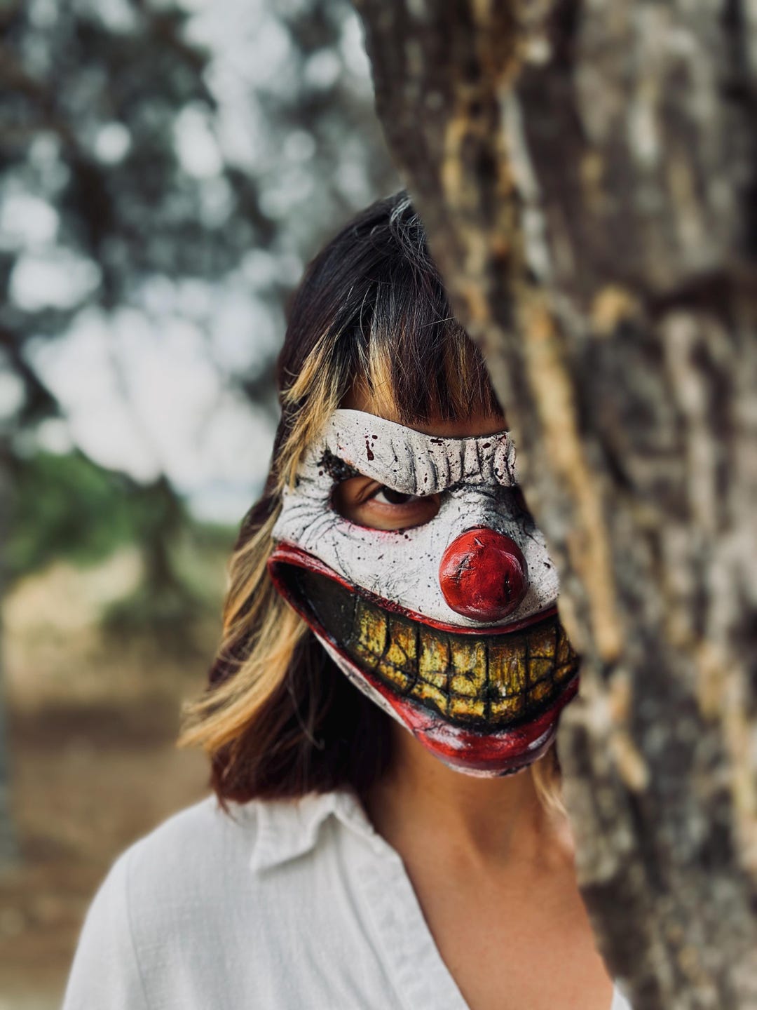 Sweet Tooth Clown Mask Twisted Metal Halloween Costume Mask - Etsy