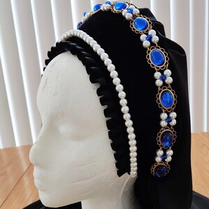 Ready to Ship, Renaissance French Hood, Tudor Headpiece, Renaissance ...