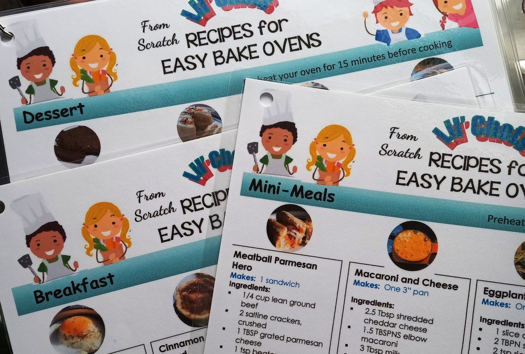 Easy Bake Oven 60 RECIPES ULTIMATE Collection/desserts/breakfasts/meals ...