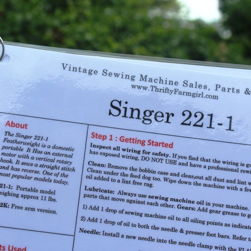 Singer Featherweight 221 Sewing Machine Keychain Charm - Etsy