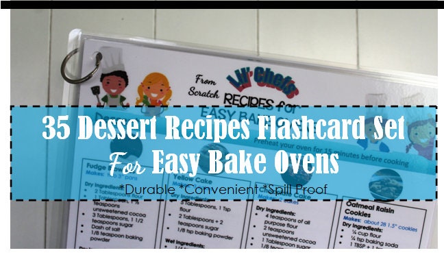 Easy Bake Oven 60 RECIPES ULTIMATE Collection/desserts/breakfasts/meals ...