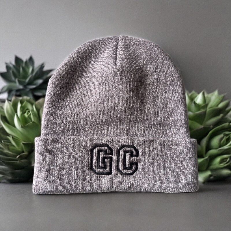 Hat With Initials - Etsy