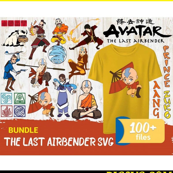 Airbender Svg - Etsy