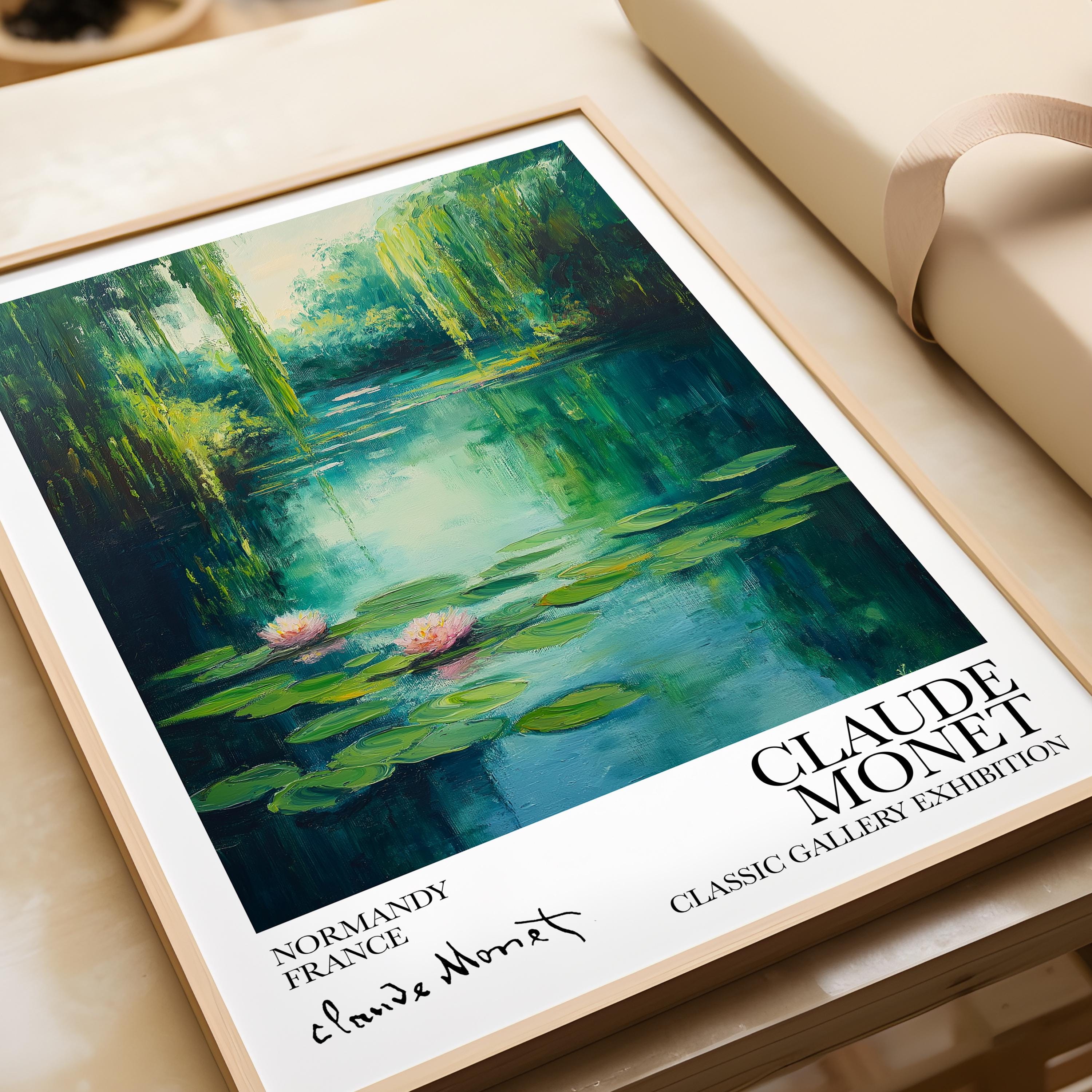 Claude Monet Poster - Monet Watercolour Art Print - Monet Print ...