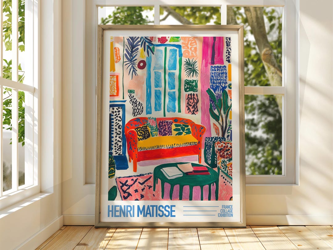 Henri Matisse Cosy Room Art - Exhibition Print - Gallery Print ...