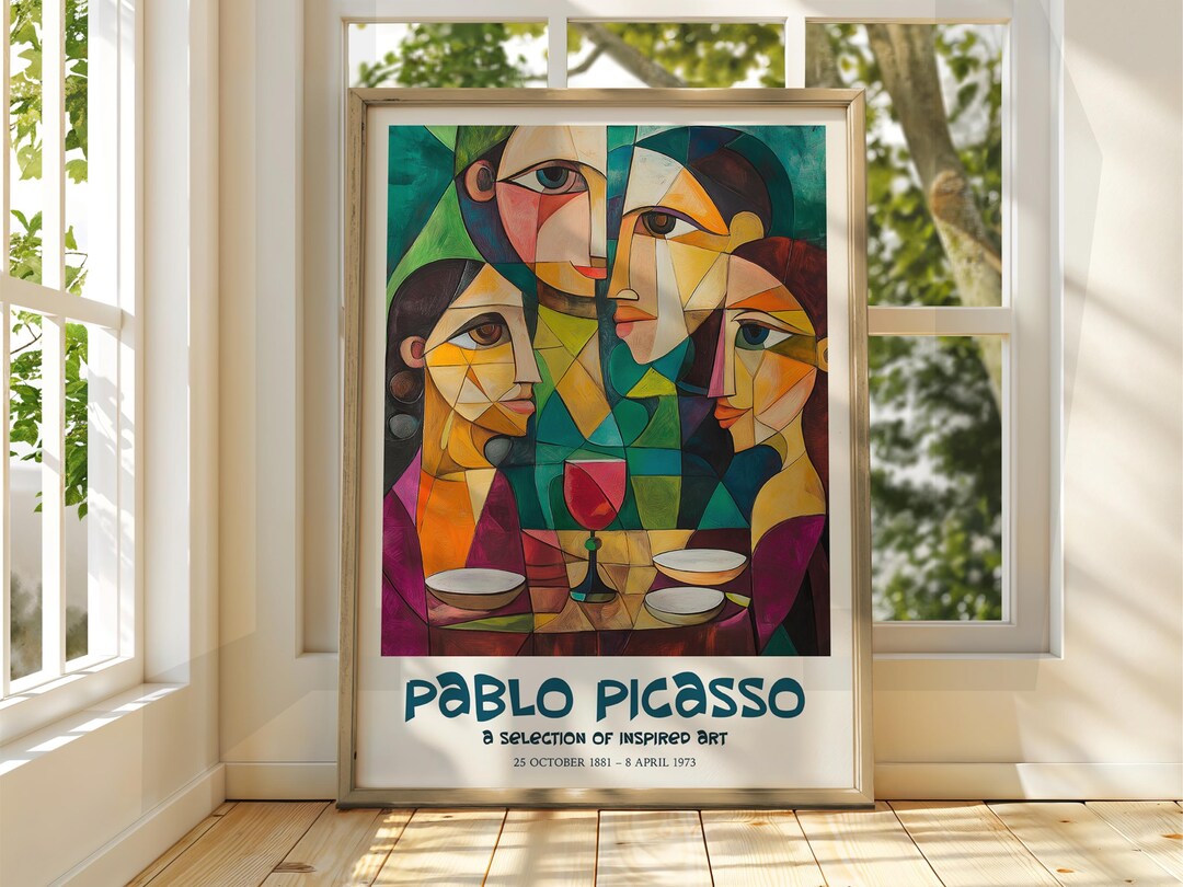 Pablo Picasso Art - Exhibition Print - Cubism Art Print - Surrealism ...