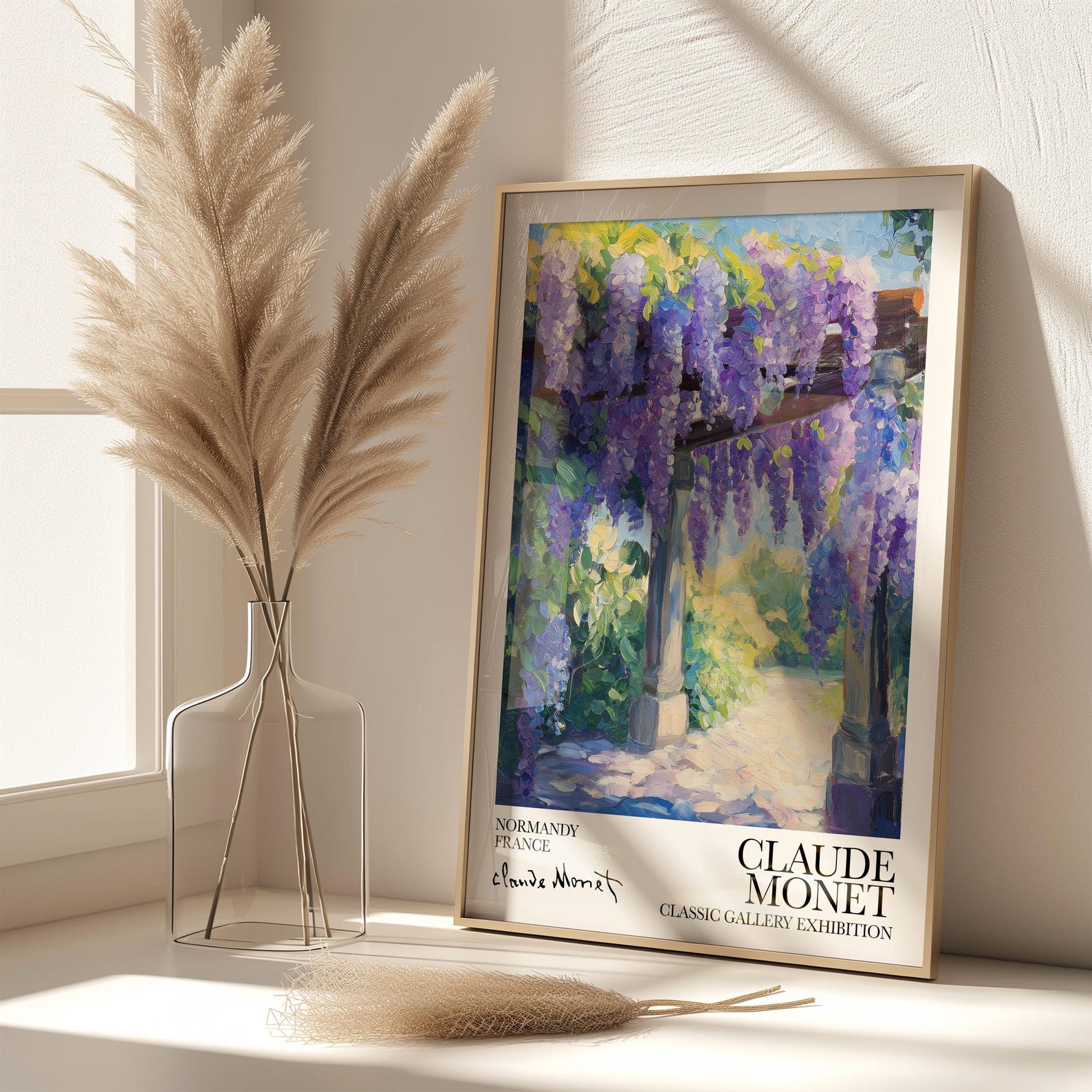 Claude Monet Poster - Monet Watercolour Art Print - Monet Print ...