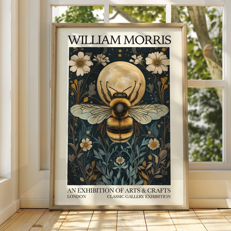Bee Poster - Etsy