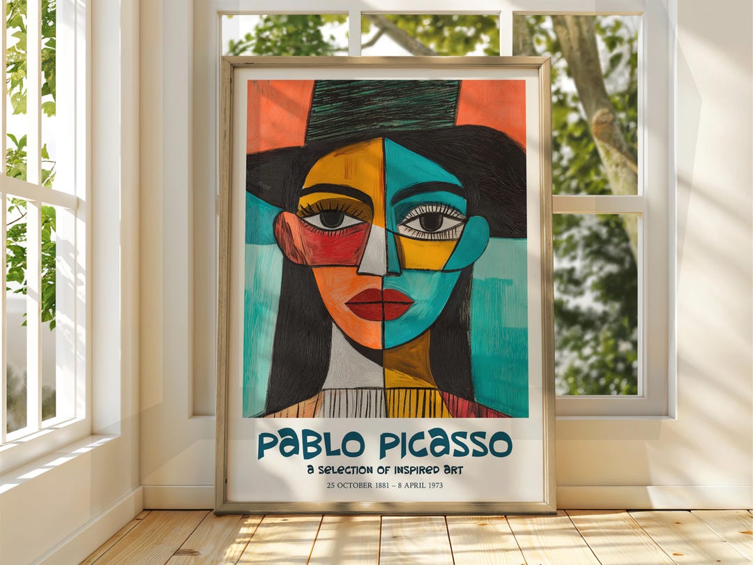 Pablo Picasso Art - Exhibition Print - Cubism Art Print - Surrealism ...