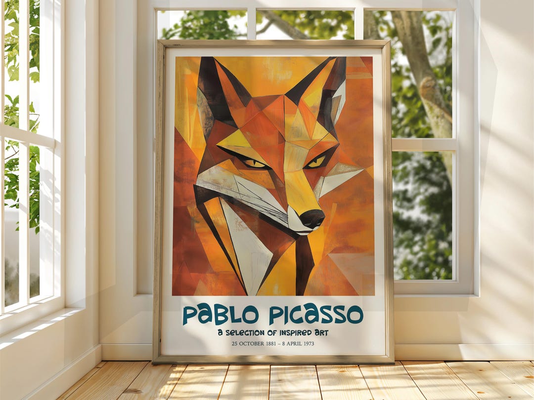 Pablo Picasso Art Exhibition Print Cubism Art Print Surrealism Art ...