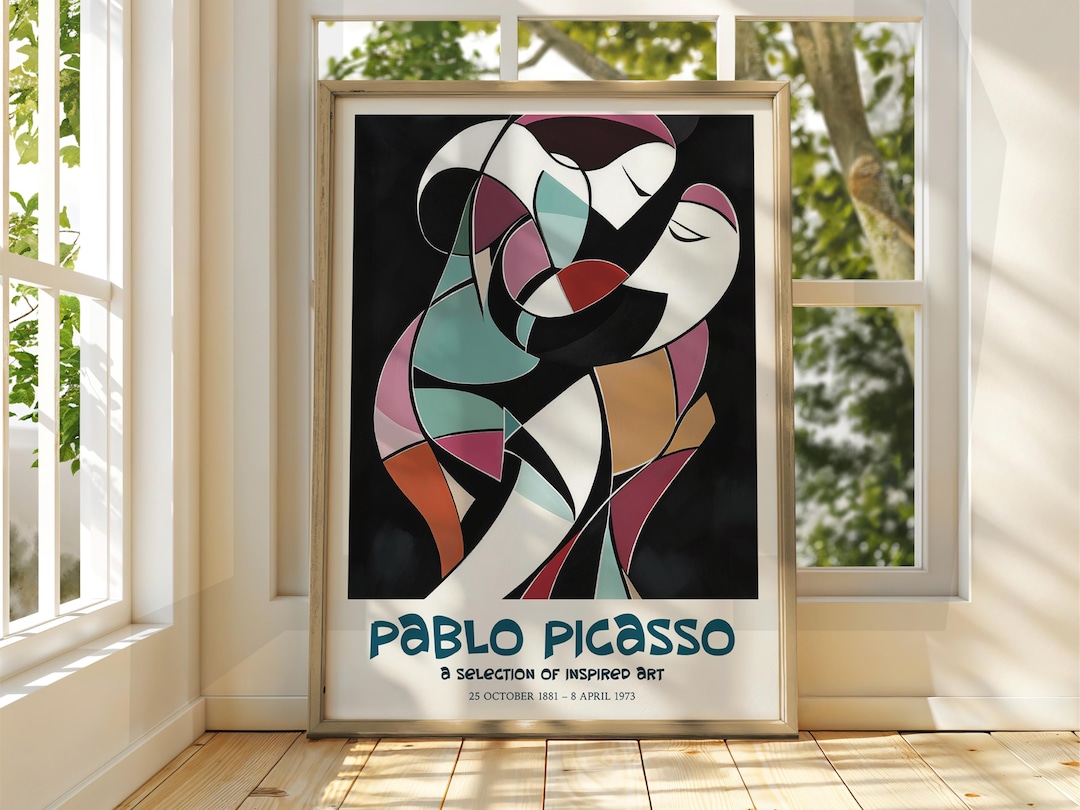 Picasso Exhibition Poster – Cubism Surrealism Art Print - Etsy
