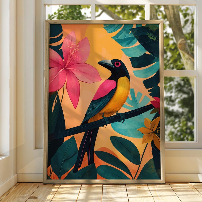 Tropical Poster - Etsy