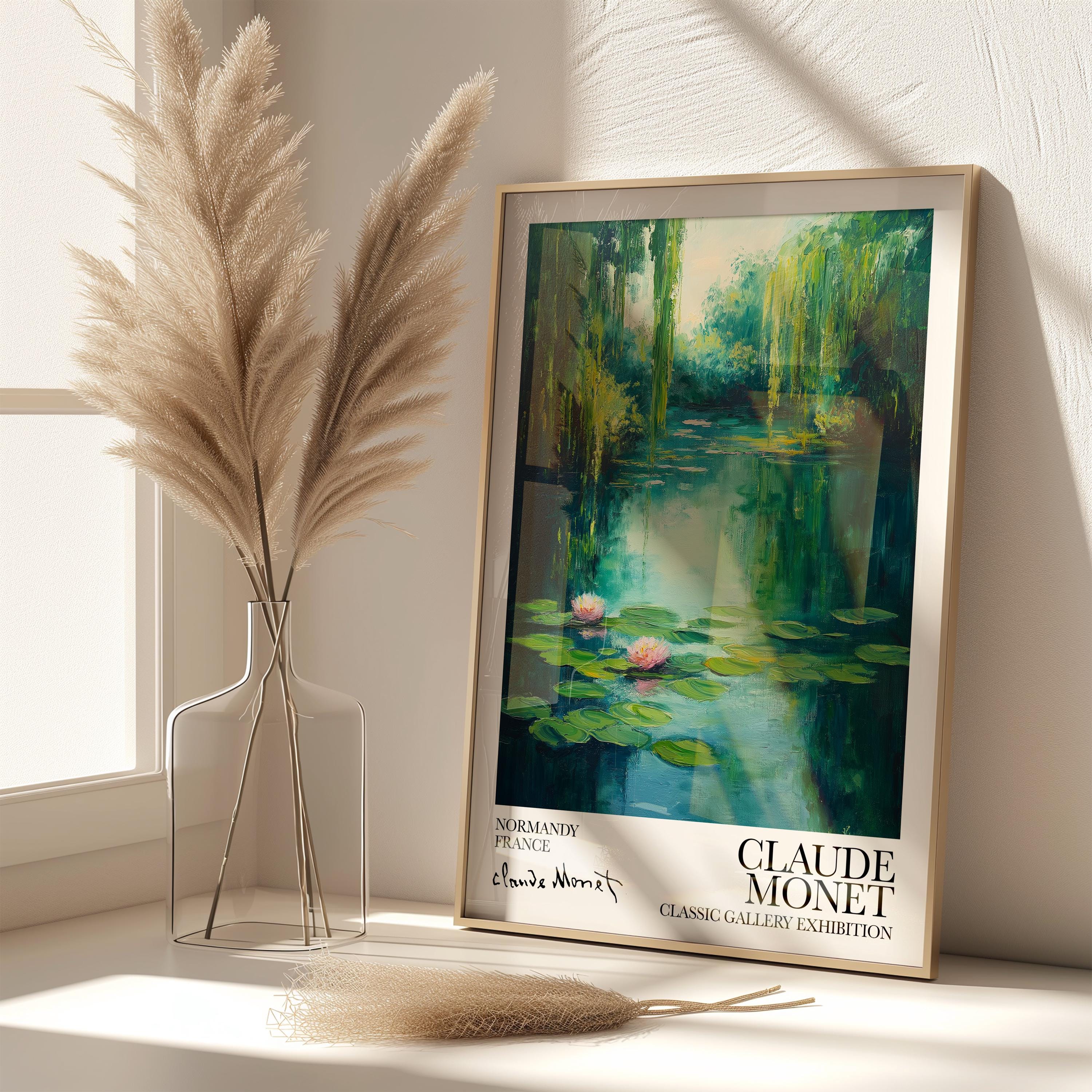 Claude Monet Poster - Monet Watercolour Art Print - Monet Print ...