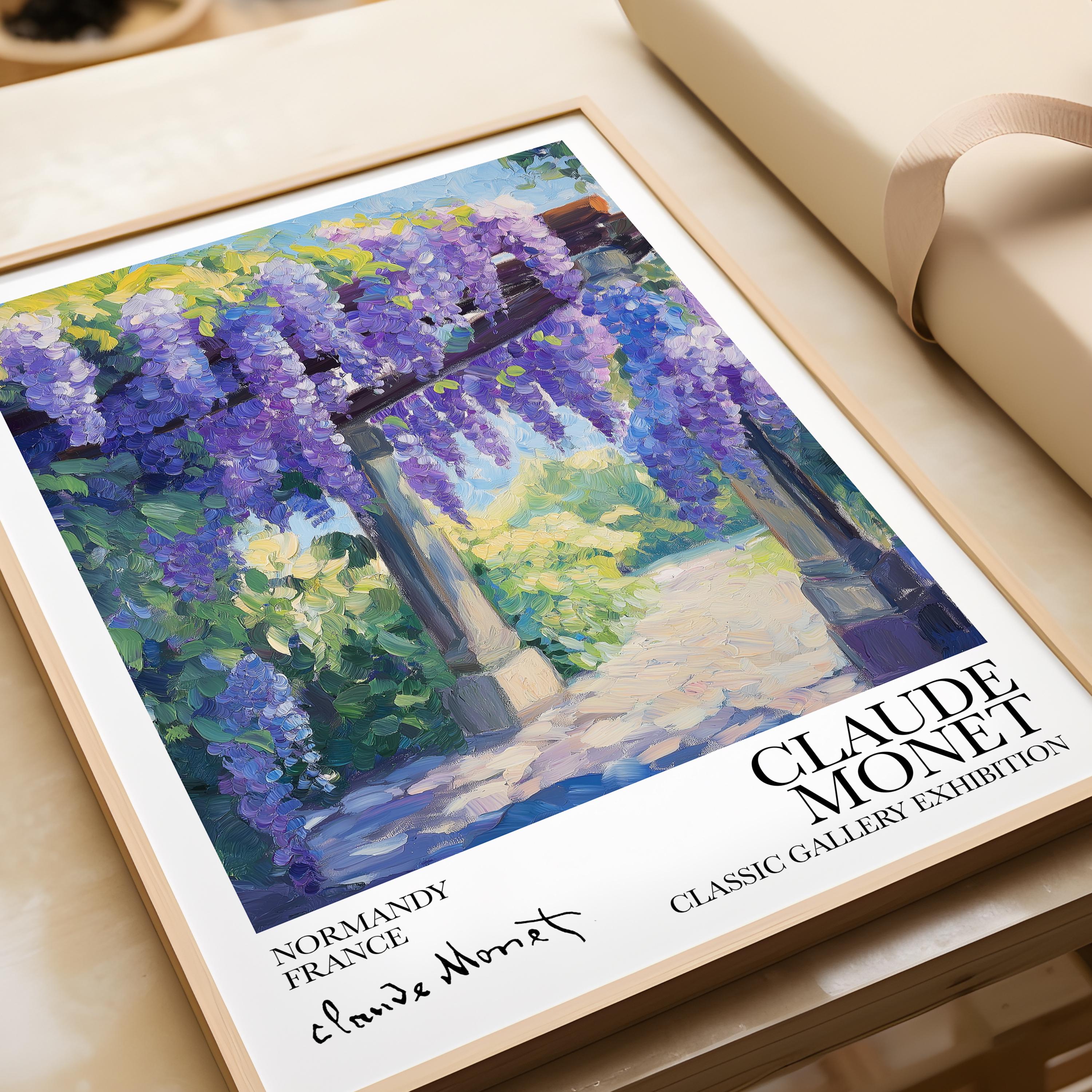 Claude Monet Poster - Monet Watercolour Art Print - Monet Print ...