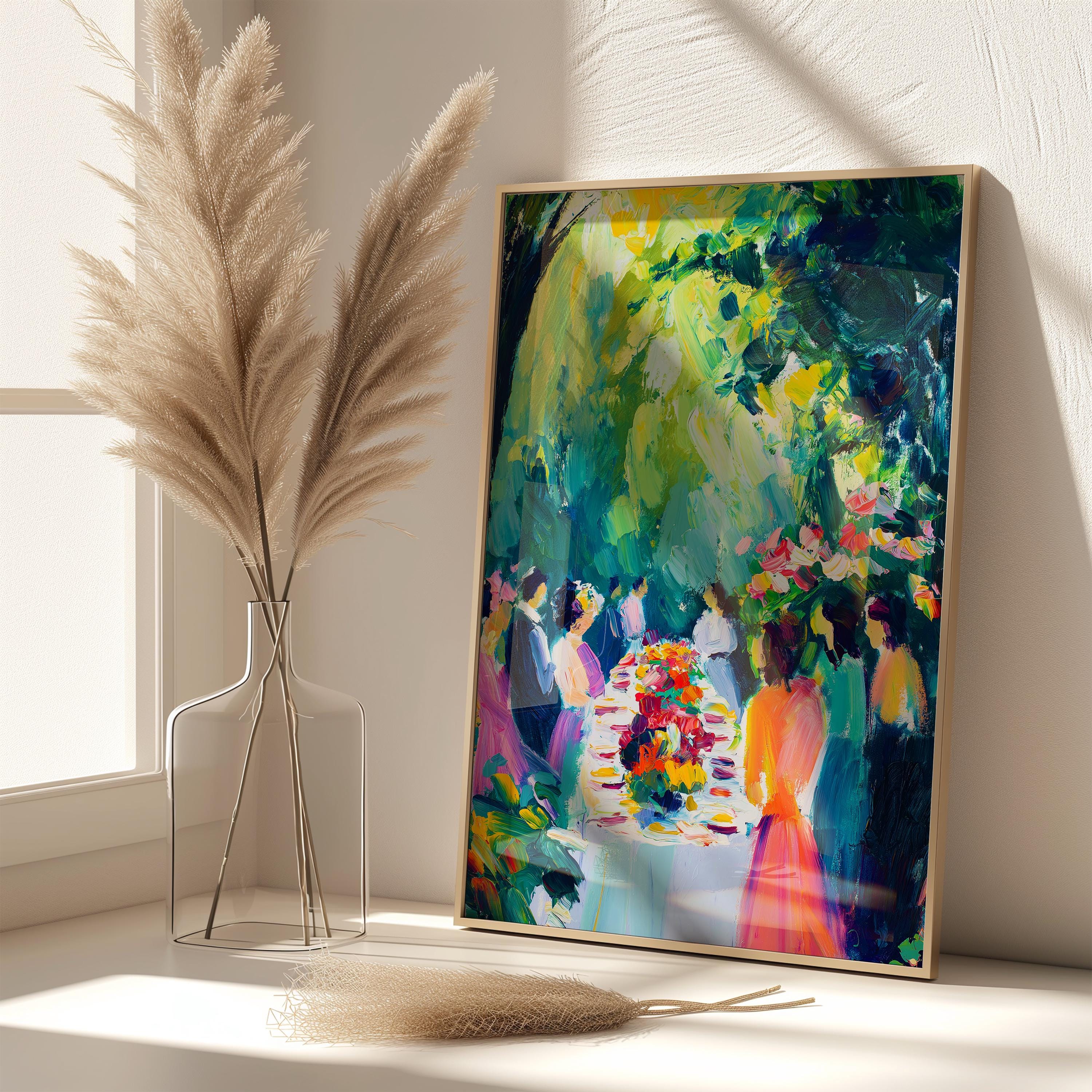 Henri Matisse Style Garden Art Exhibition Print Gallery Print Classic ...