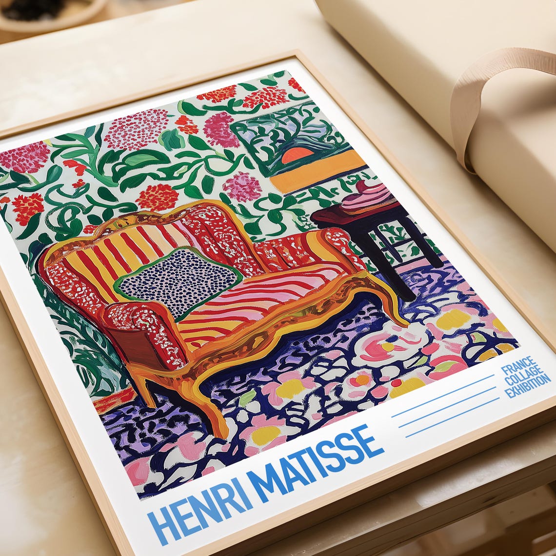 Henri Matisse Cosy Room Art - Exhibition Print - Gallery Print ...