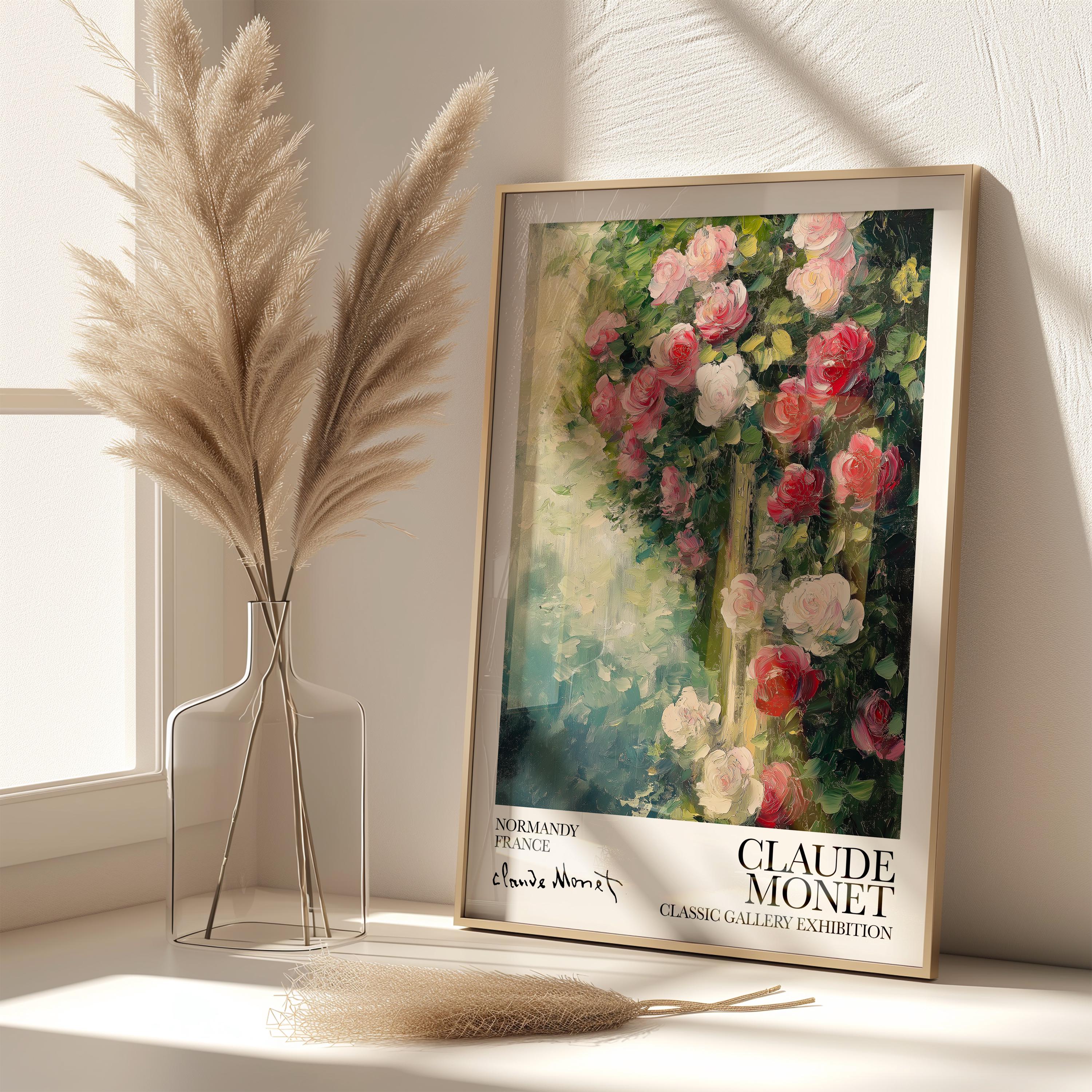 Claude Monet Poster - Monet Watercolour Art Print - Monet Print ...