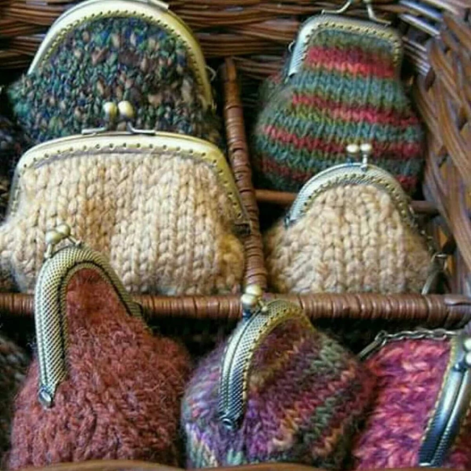 Coin Purse PDF Knitting Digital Pattern, Instant Download, English ...